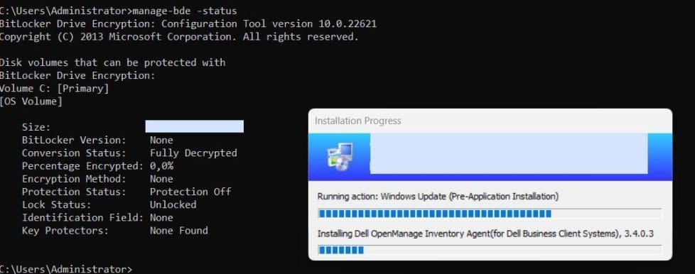 How to deploy MBAM Client as part of a Windows Deployment
